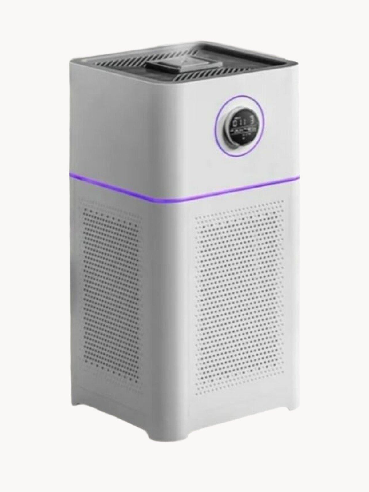 Очиститель воздуха , с функцией увлажнения, с УФ-фильтром, голосовое управление, пульт ДУ