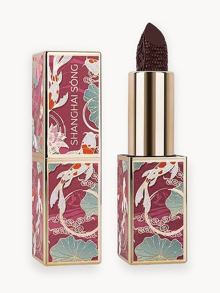 SHANGHAI SONG Сатиновая помада Empress Kiss, № 005 Power, 3.6 г