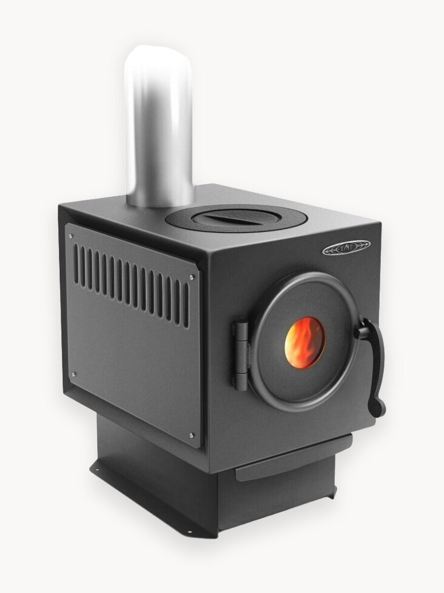 Печь отопительная ТМФ варочная Золушка 2016 дровяная, объем 22 л