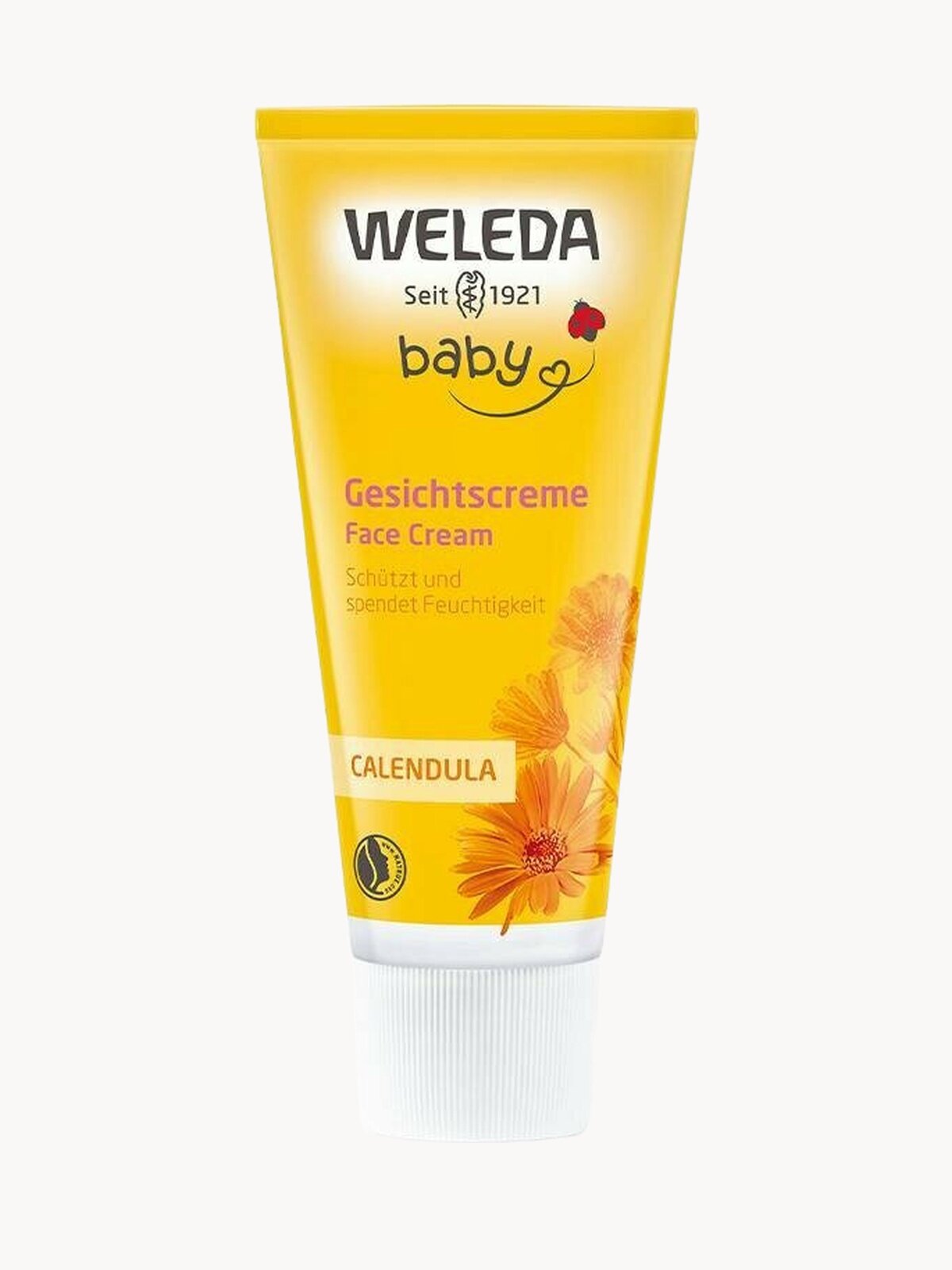 Weleda Детский крем для лица с календулой, с рождения, 50 мл