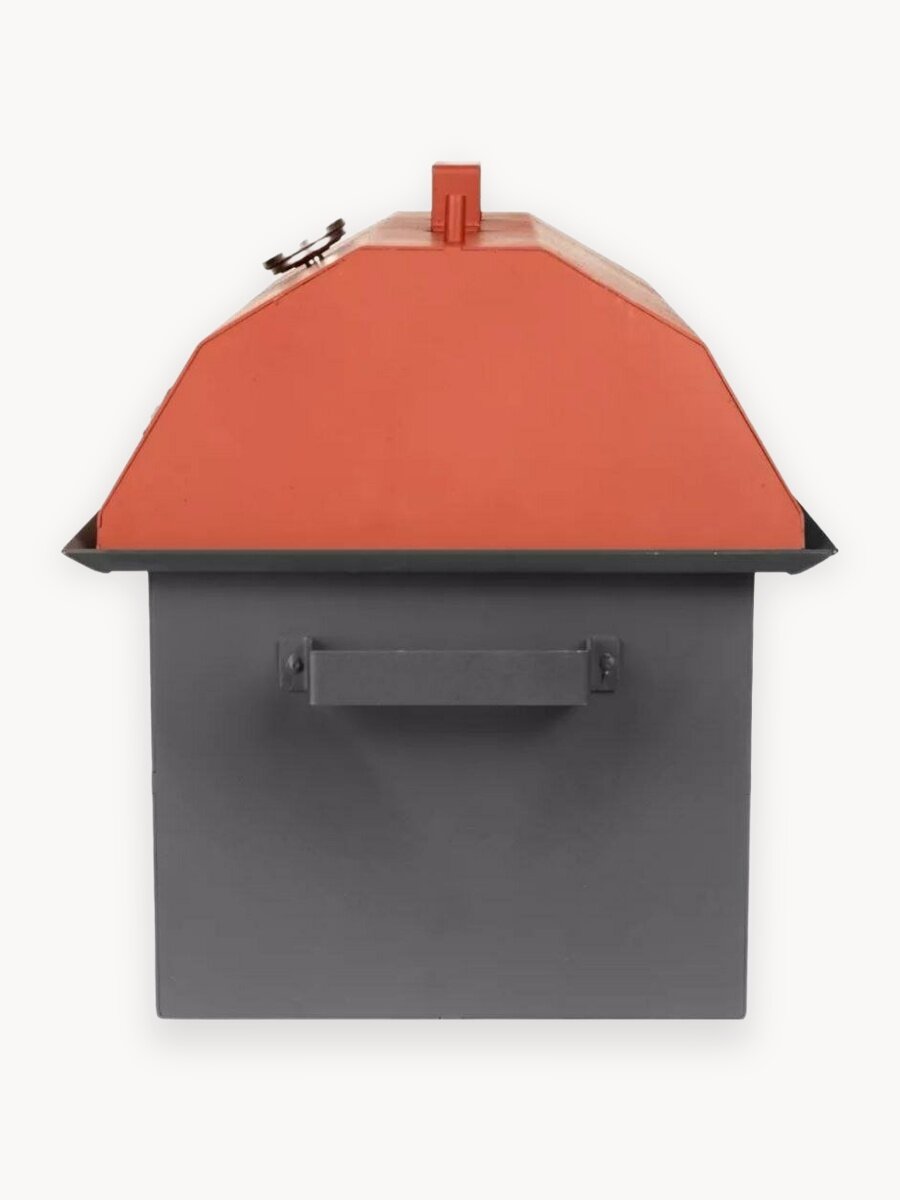 Коптильня "Дюкке", для горячего и холодного копчения, гидрозатвор, сталь.