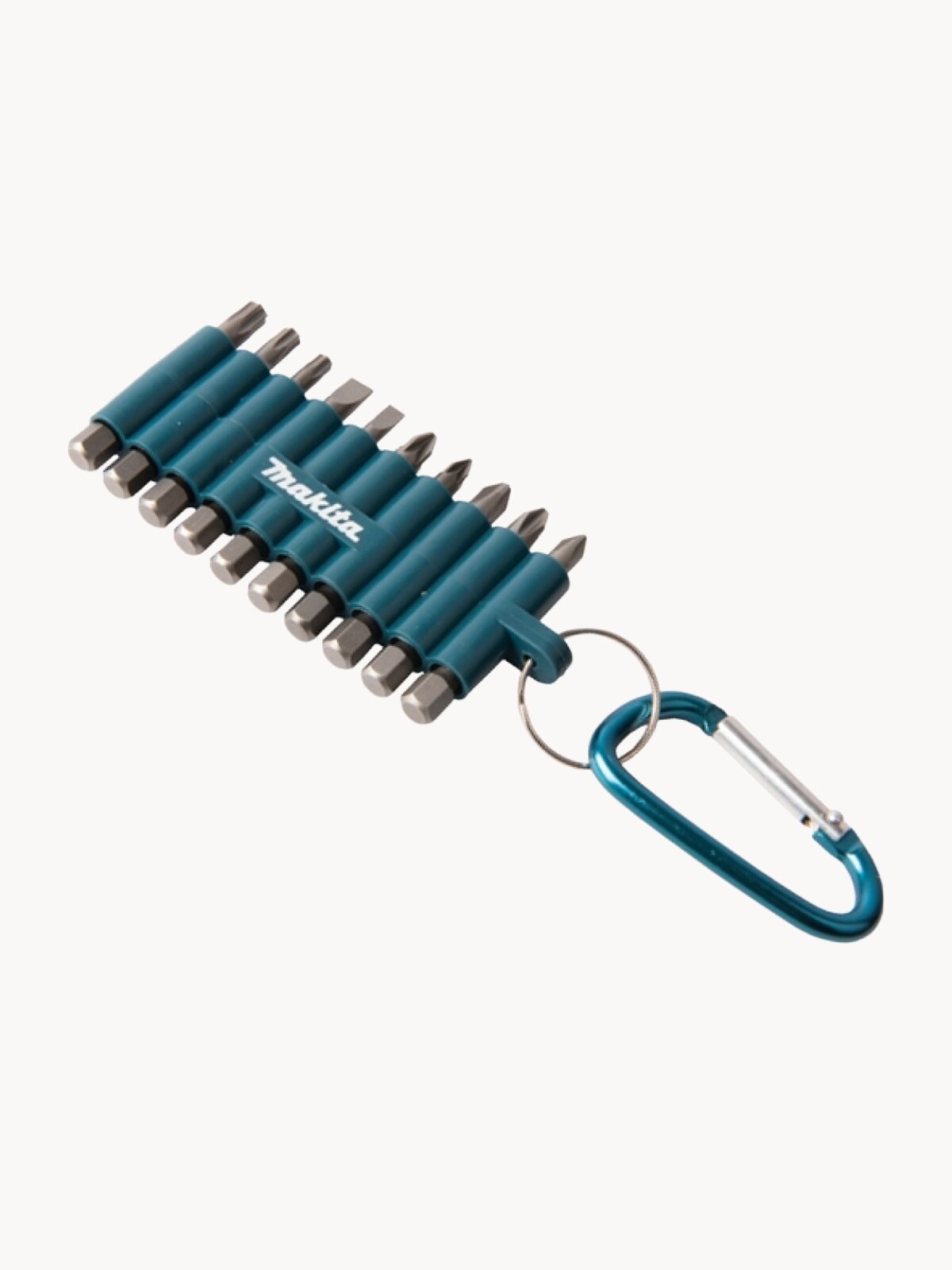 Набор Makita D-65028 10шт, биты Рh\Pz\Торх\SL, подвесной холдер с карабином