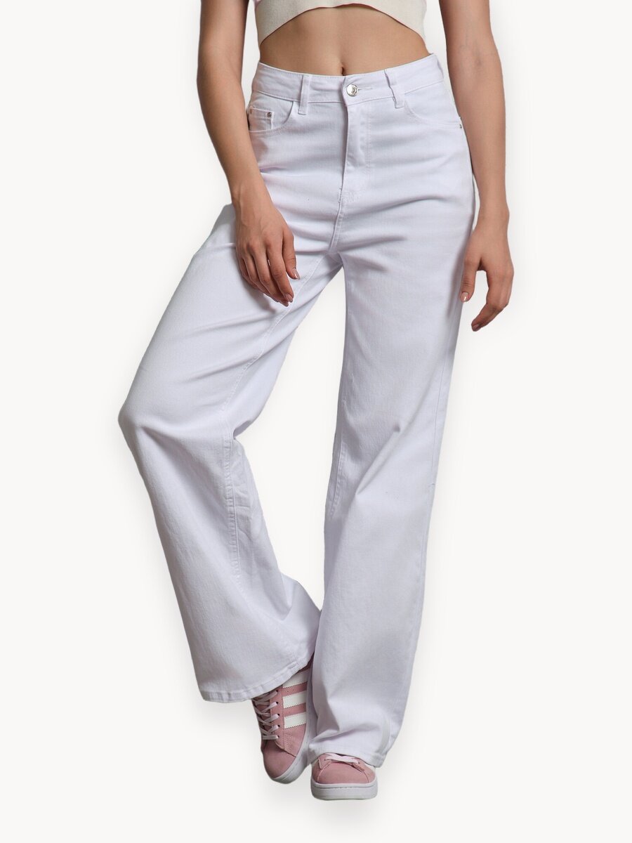 Джинсы широкие 