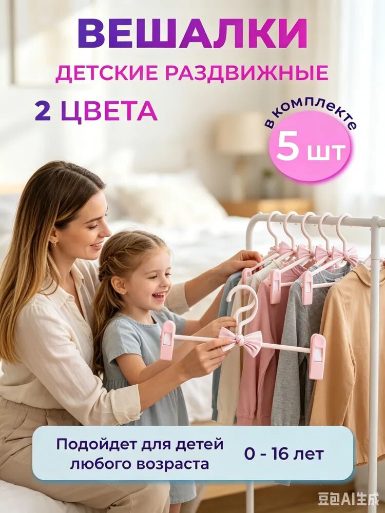 IS IRINA SKLYAROVA Вешалка плечики, 14.5 см, 5 шт