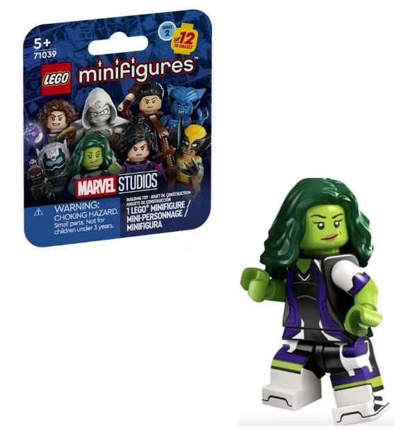 Минифигурка LEGO 71039 Collectible Minifigures Marvel Series 2 - Женщина Халк (colmar2-5)