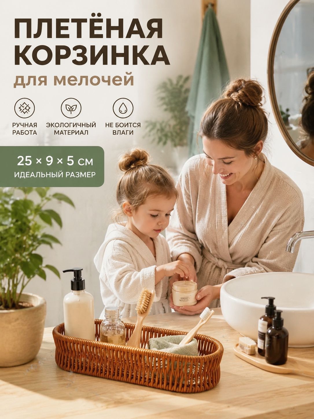 Корзина для сервировки 1 предм.
