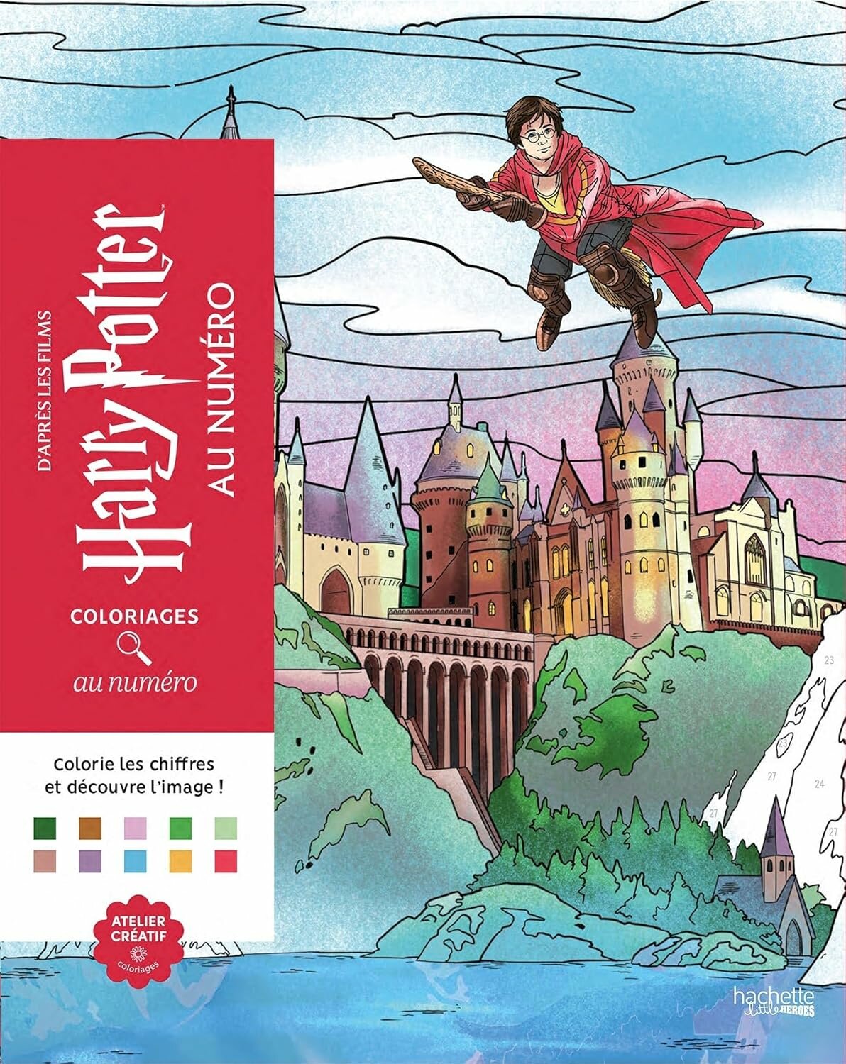 Раскраска по номерам Coloriages mysteres - Harry Potter - Гарри Поттер 192 стр. - 2017276405