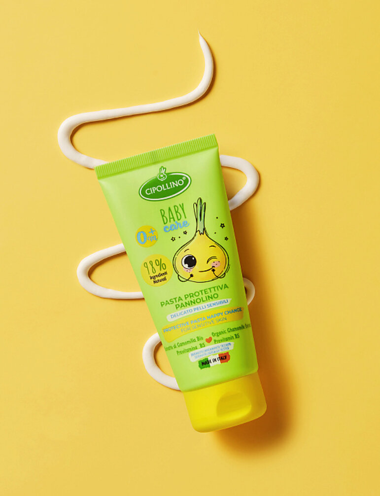 CIPOLLINO Крем под подгузник детский Protective Pasta Nappy Change, 100 мл