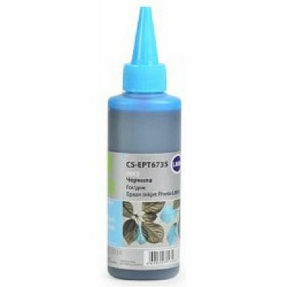 Cactus расходные материалы Чернила CS - EPT6735 для Epson L800 , светло - голубой, 100 мл