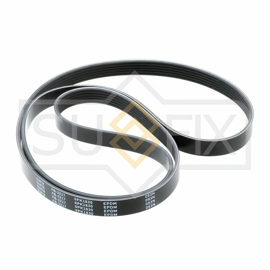 Ремень поликлиновой, для БМВ 1 E81, 3 E90, Митсубиси Лансер, Аутлендер, Рено Трафик арт FB3217