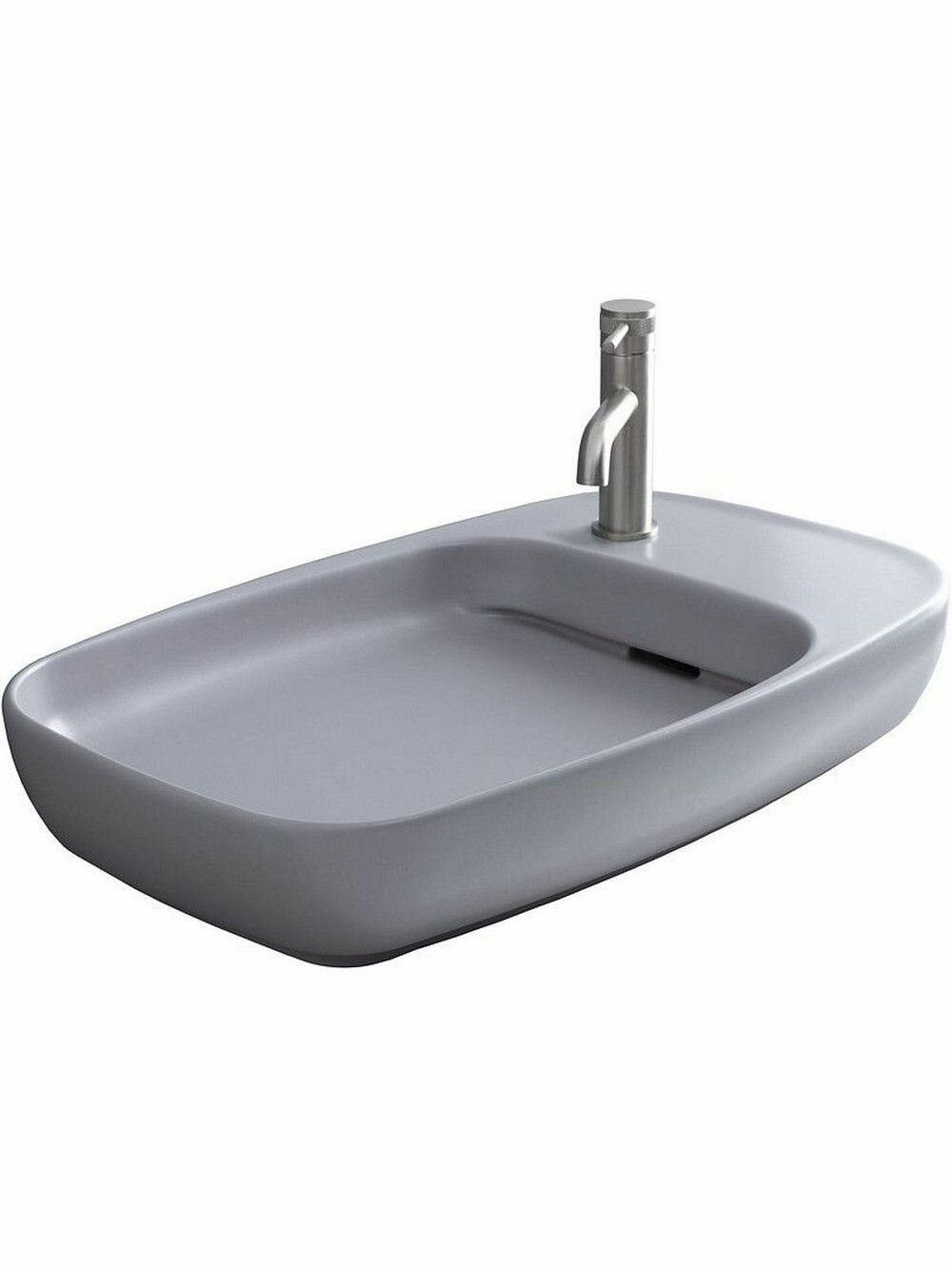 Раковина для ванной накладная Allen Brau Liberty 4.32012. AN антрацит