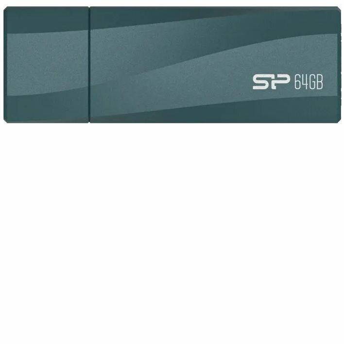 Память USB Flash 64 ГБ Silicon Power Mobile C07 (SP064GBUC3C07V1D) синий - колпачок, пластик, USB 3.0, чтение - 80 Мб/с