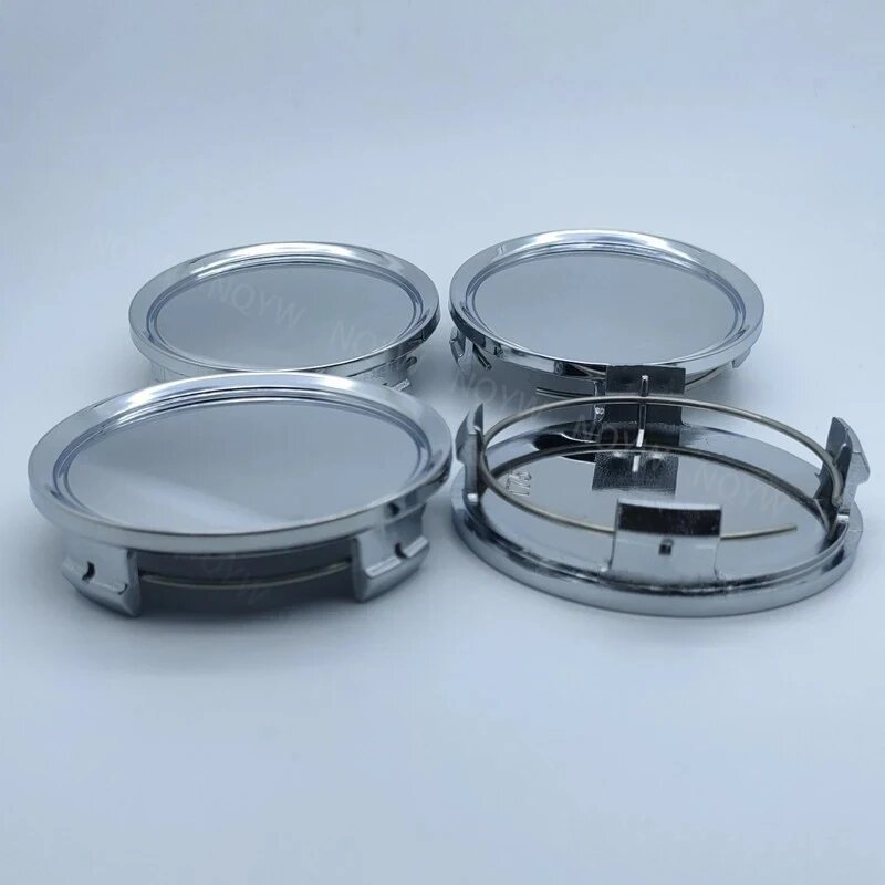 4 шт./компл, 75 мм, центральная крышка ступицы колеса автомобиля, ABS, черный, серебристый, универсальный, прочный, внешние автомобильные аксессуары