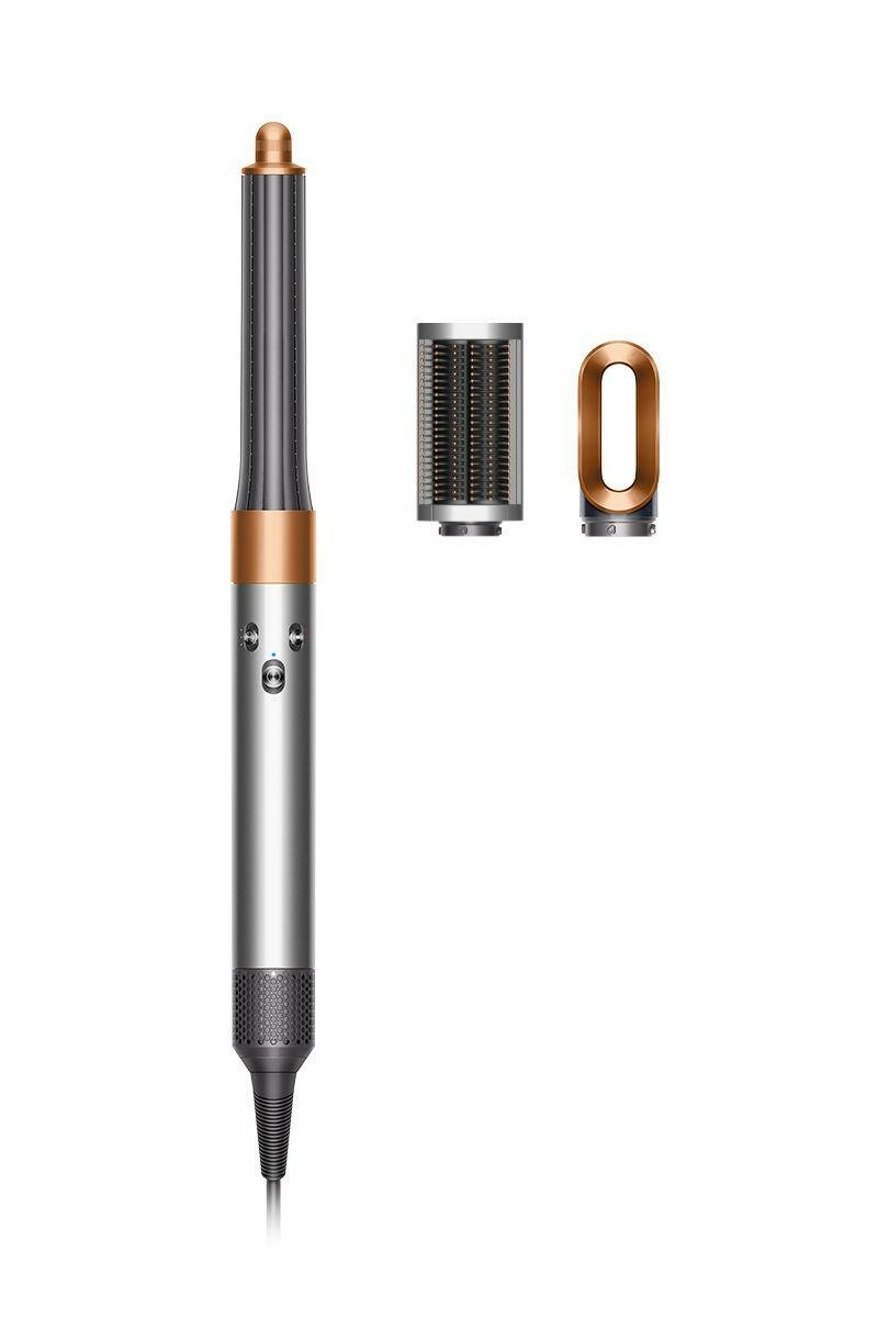 Стайлер Dyson HS05 Airwrap Nickle copper Origin (581854-01) без кейса, евровилка, 3 насадки
