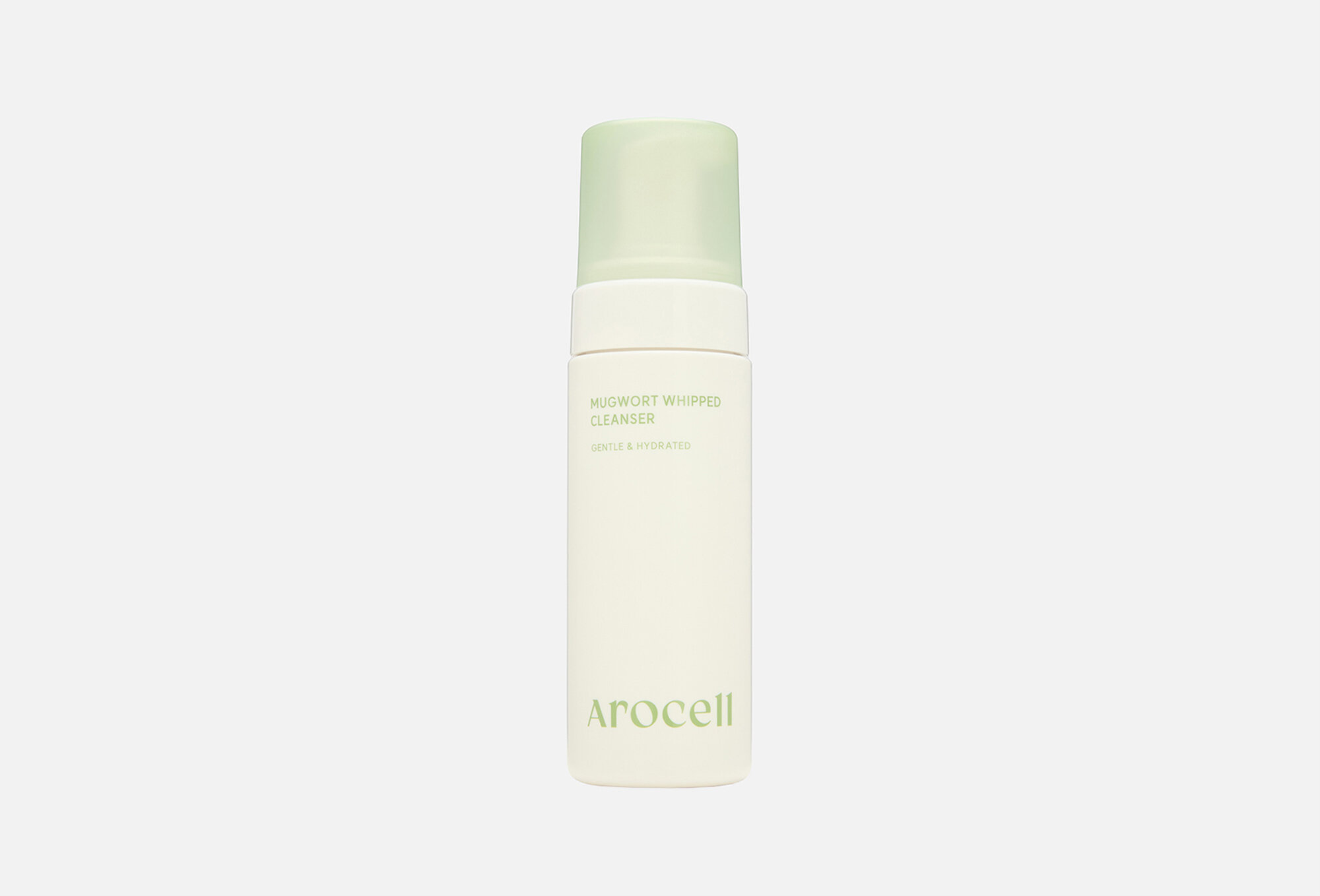 Гипоаллергенная очищающая пенка для лица AROCELL Mugwort Whipped Cleanser 150 мл