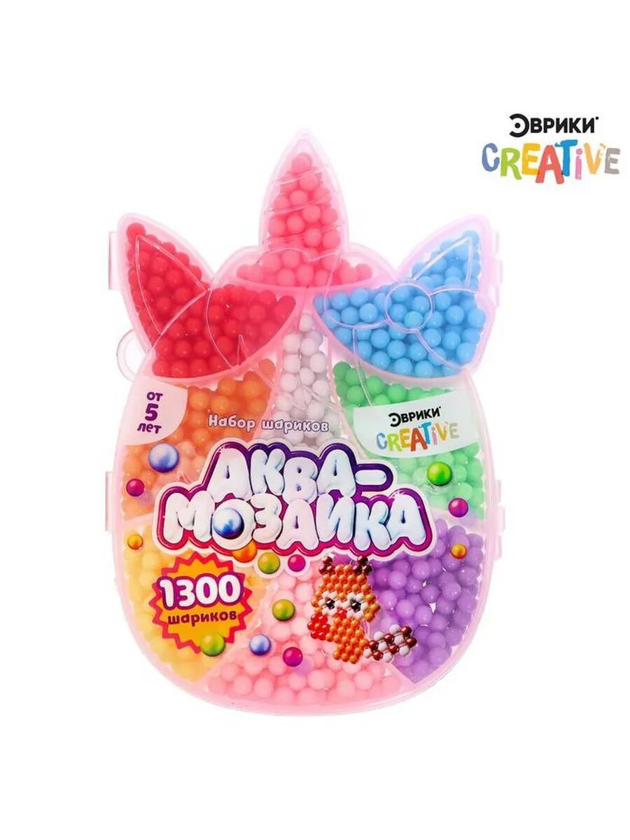 Объемная фигурка из бусинок для творчества