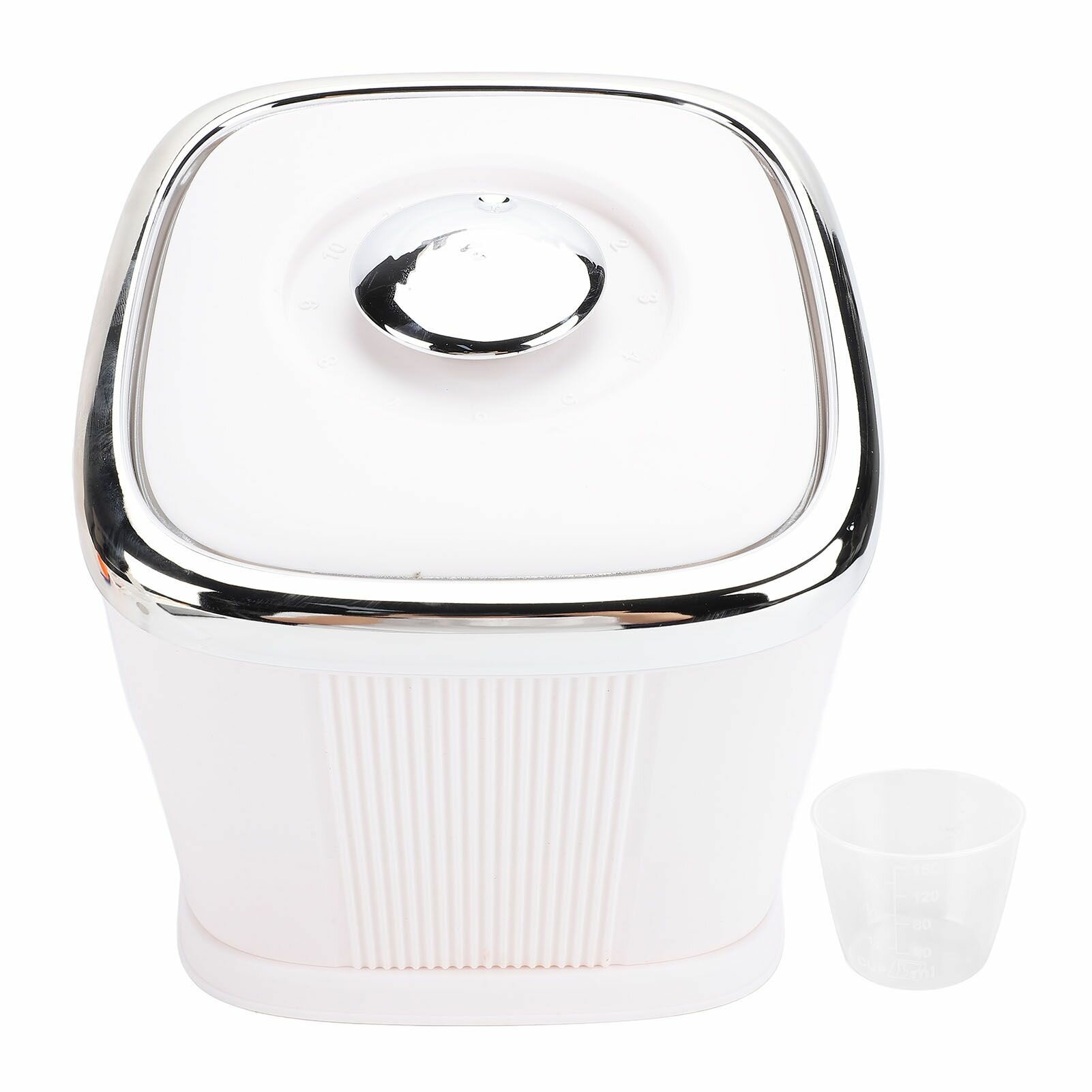 Контейнер для хранения риса 8 л, герметичный, пылезащитный, с удобной крышкой и мерным стаканом