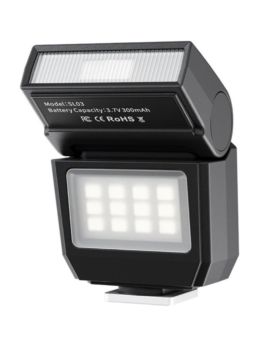 Ulanzi SL03 Компактная Вспышка С Откидным Башмаком Hot Shoe Для Sony/Canon/Fujifilm