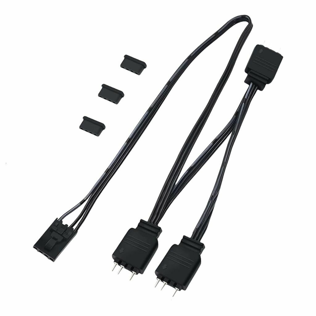 4PIN до 5V 3PIN ARGB SPLITER CABLE для контроля HUB и вентилятора для удлинительного шнура HDLL120