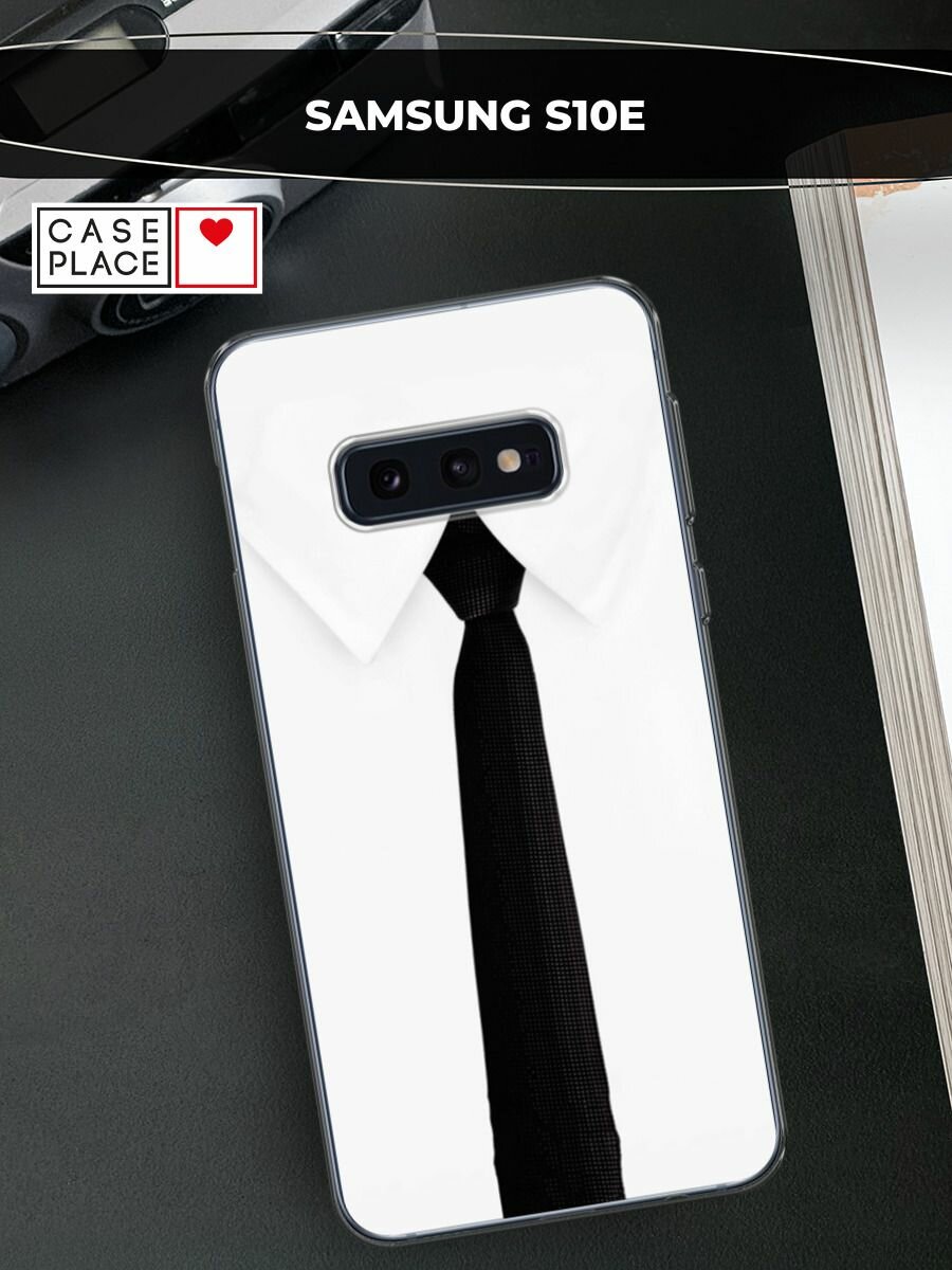 Чехол на Samsung Galaxy S10E / Самсунг Галакси S10E с принтом "Галстук"
