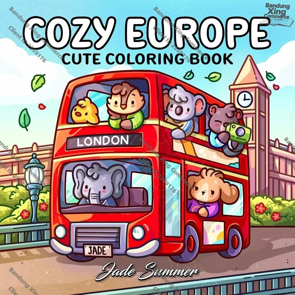 Раскраска антистресс для взрослых и подростков Coco Wyo -COZy EUROPE 81