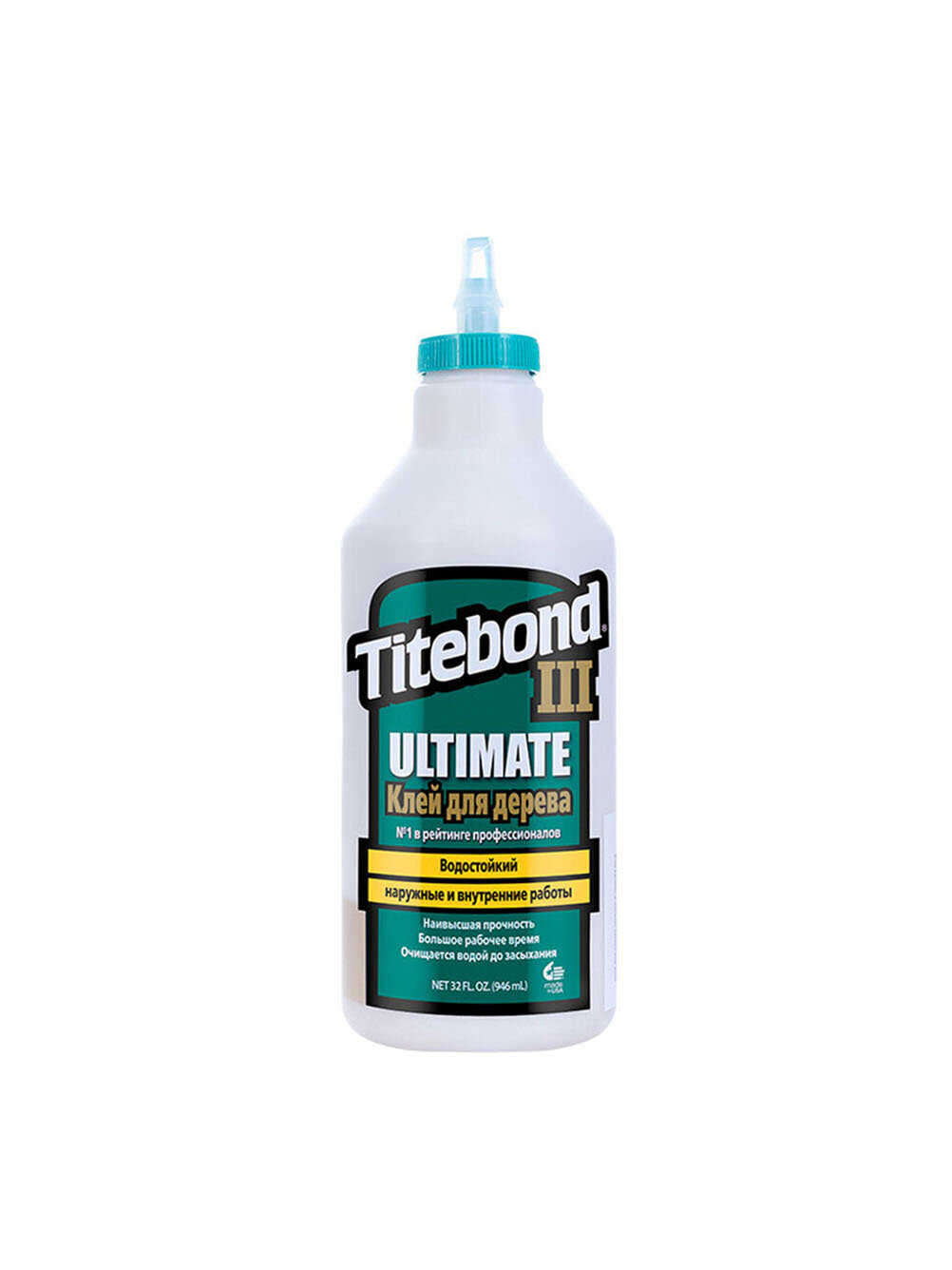 Клей ПВА III Ultimate повышенной водостойкости D3+ 1,12 кг