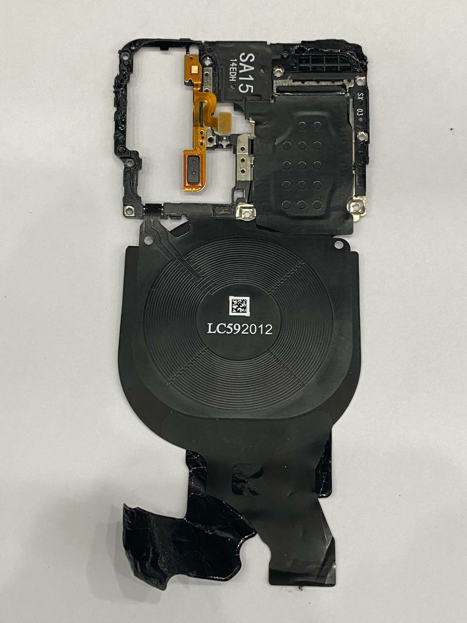 HONOR 30 Pro Plus прижимная пластина верхняя оригинал снятая + NFC