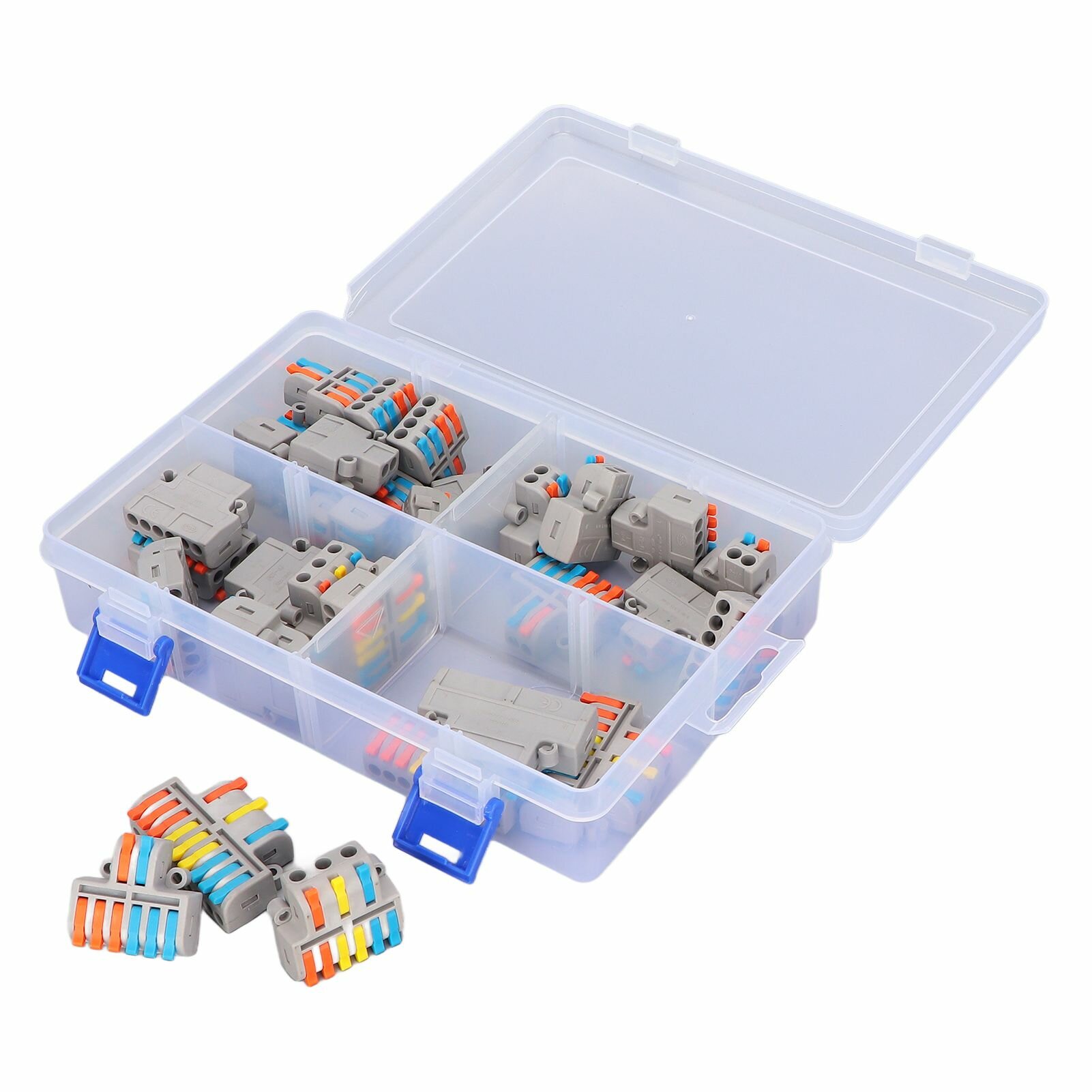 30 шт, разъем для проводов, соединительный рычаг, клемма для сращивания DF 42, DF 62, DF 63, DF 93, комплект комплекта