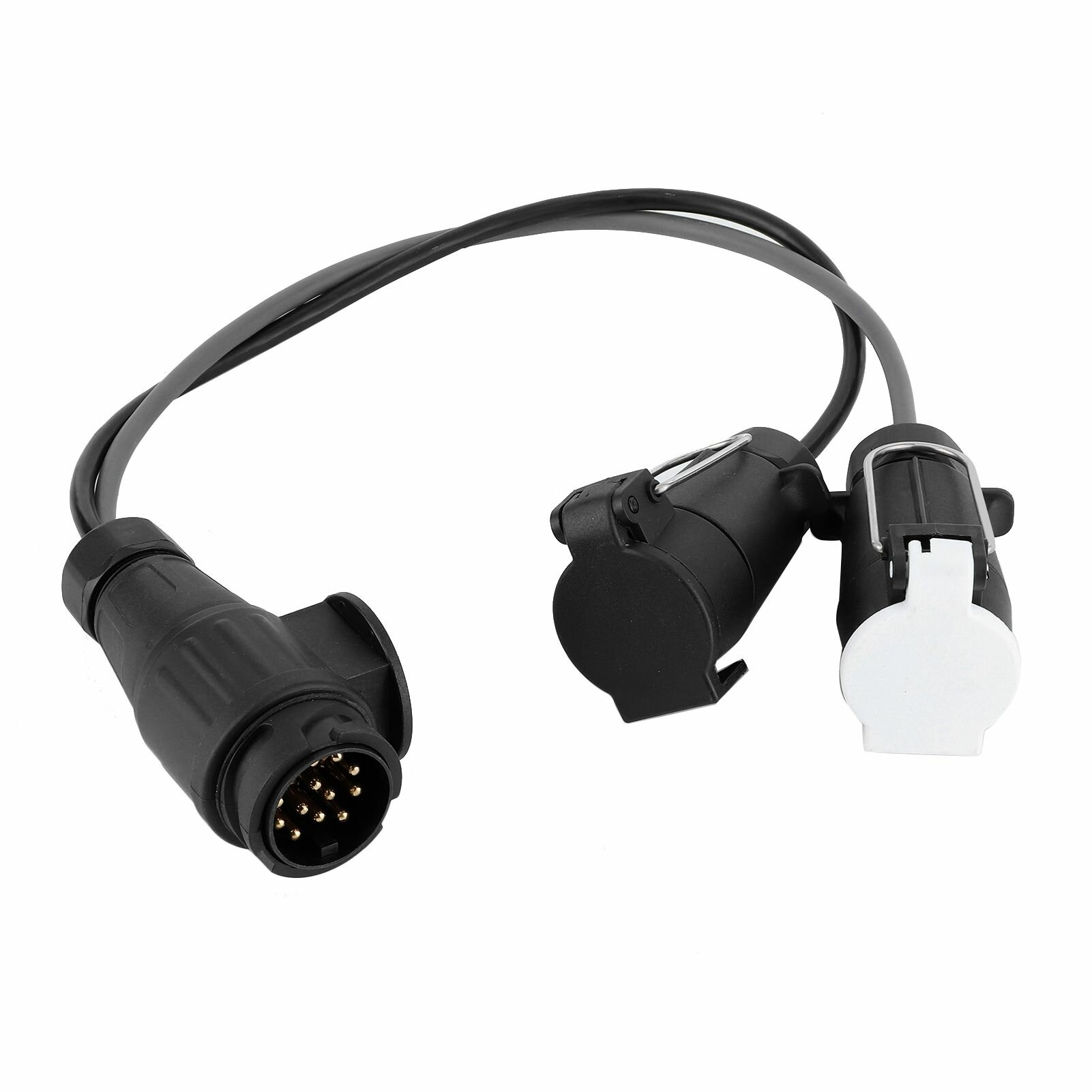 Разъем прицепа от 13 до 7 контактов N & Переходник S-переходник, штепсельная вилка для каравана