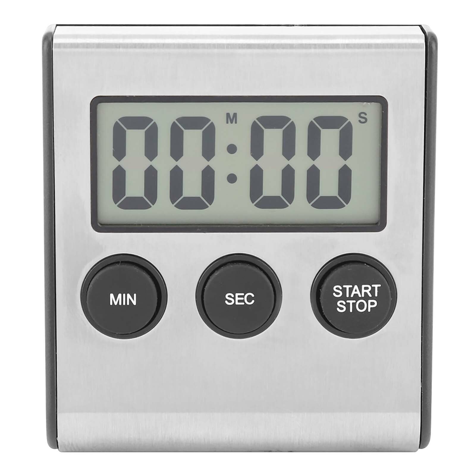 Gym Timer Alarm Clock Digital Timer, Kid Desktop for Home Kithcen