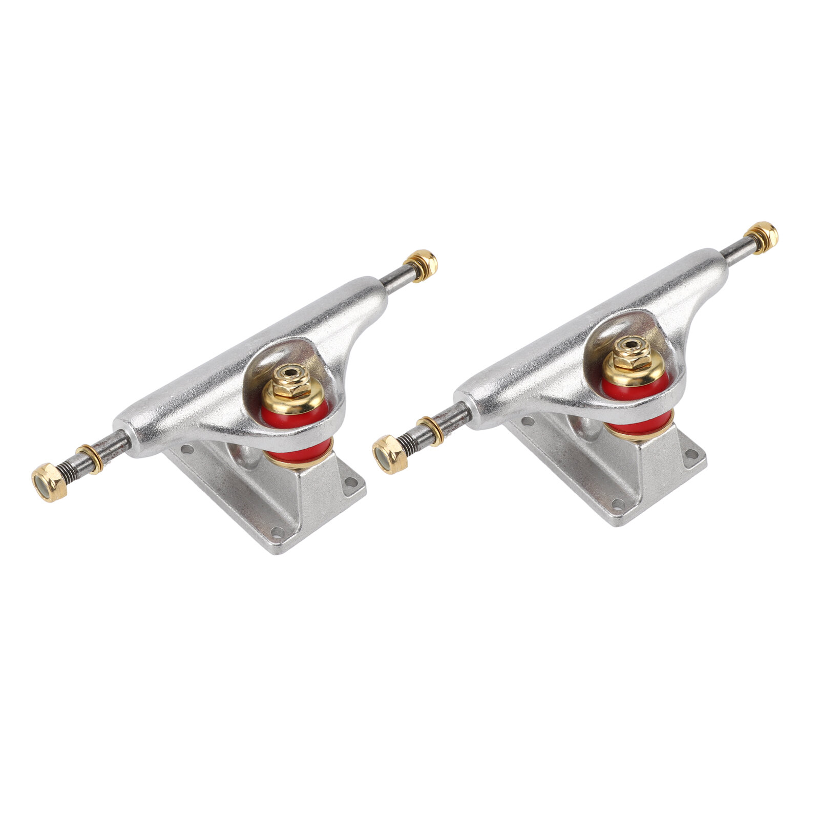 2 шт. 5,25-дюймовые тележки для скейтборда из алюминиевого сплава, полые тележки для скейтборда Longboard для 4-колесного скейтборда