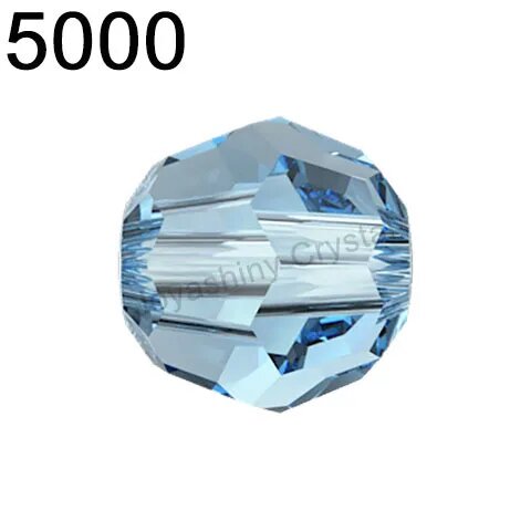Оригинальные кристаллы из Австрии 5000 бусин для бижутерии 10mm (1 piece), Aquamarine 202