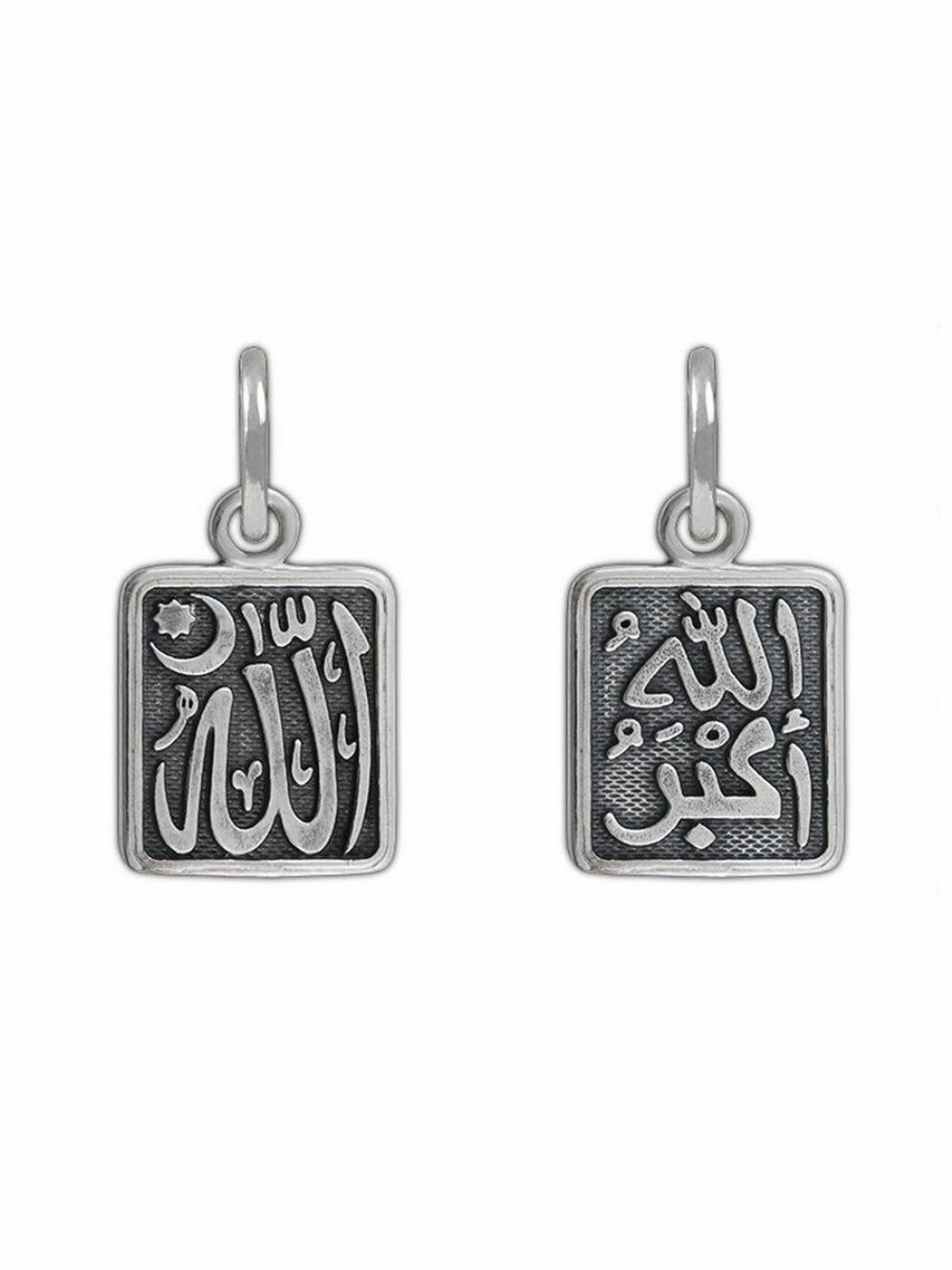 Подвеска, серебро, 925 проба, чернение