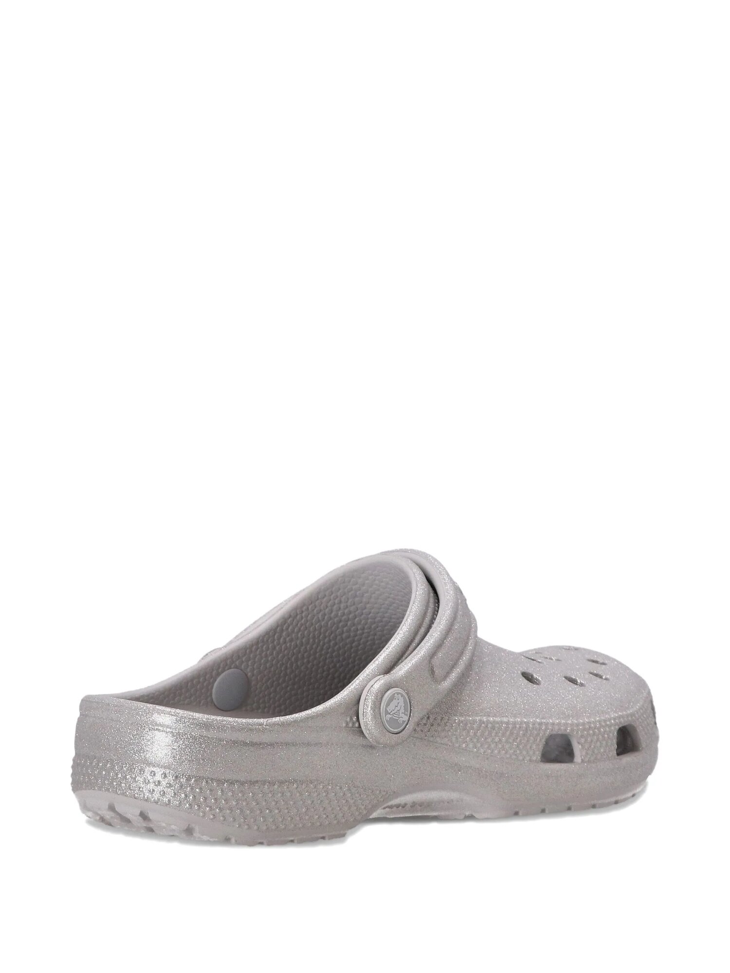 Мюли Crocs Classic Glitter U, размер 5 UK, Silver — фото 1