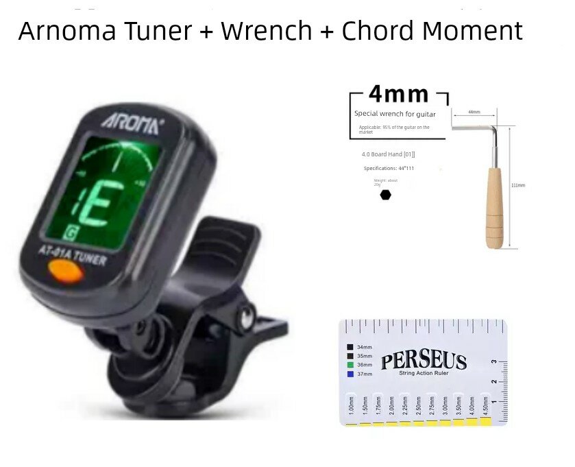 Тюнер для гитары, фолк-гитары, укулеле, электронный автоматический тюнер, шифтер тона, аксессуар с креплением на клипсу