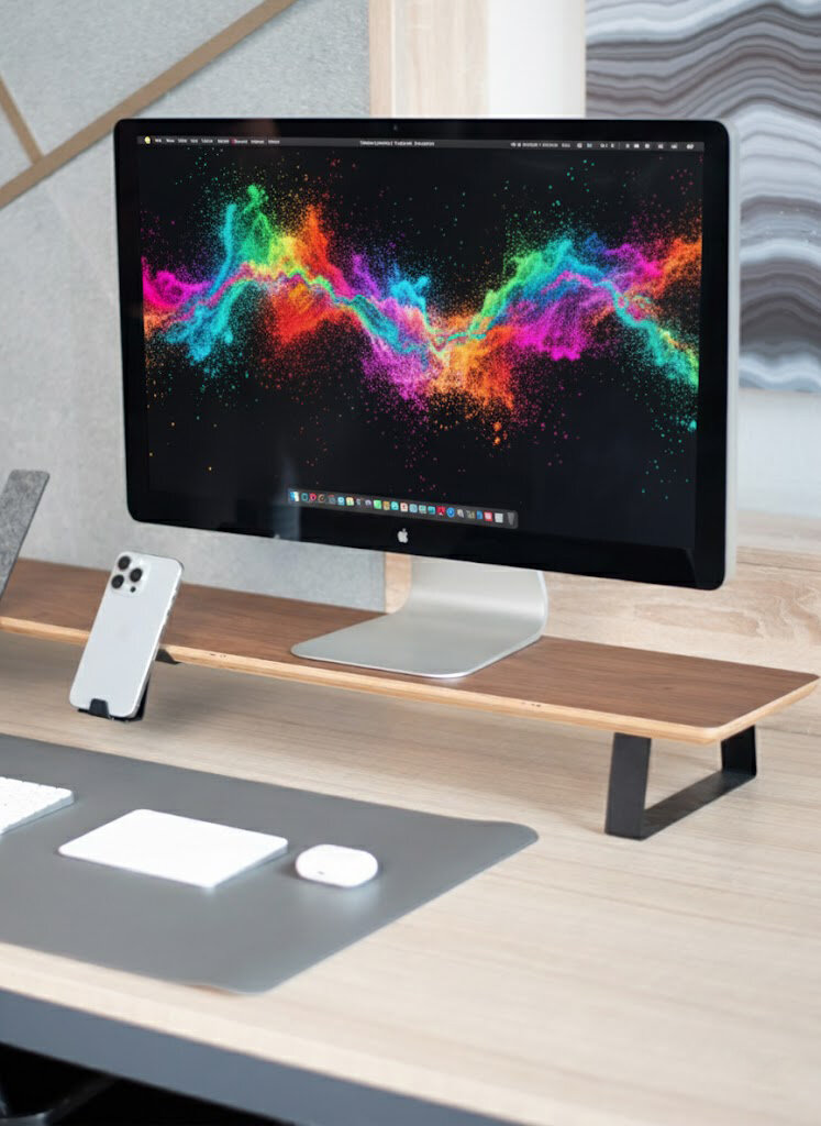 Подставка для ноутбука GEEK NOOK Focus Station 202404201 85x9x23 см, орех