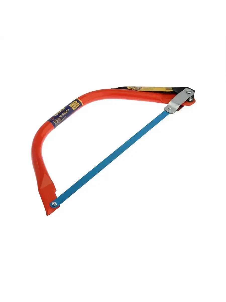 Пила лучковая по дереву 300 мм 2 полотна