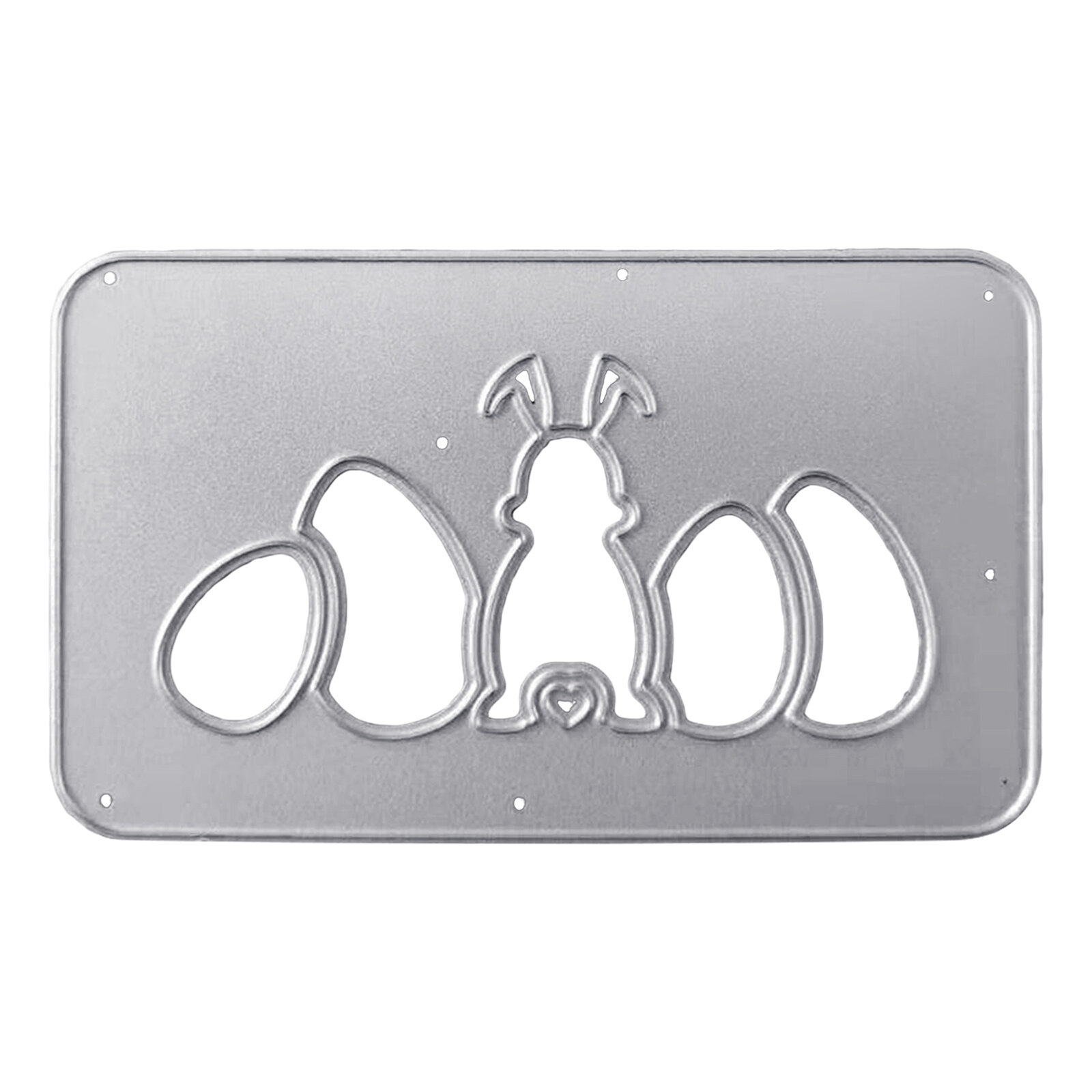 Пасхальные Яйца Кролик Для Резки Металла Умирает Трафарет DIY Альбом Для Скрапбукинга Бумажная Открытка