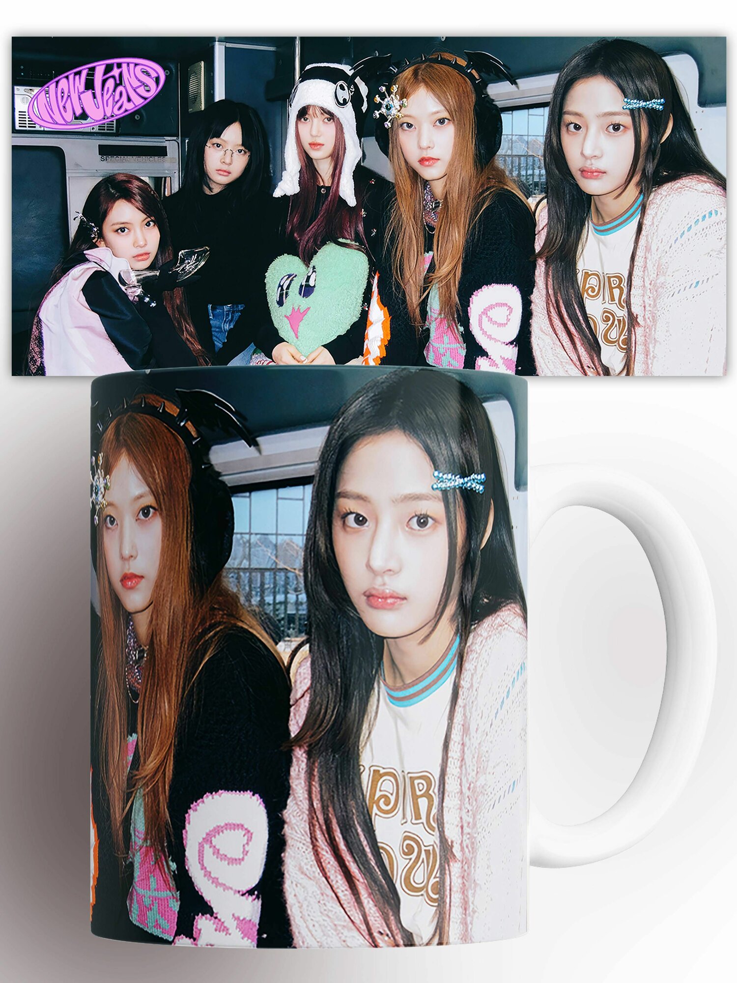 Кружка NewJeans К-ПОП K-POP 330 мл