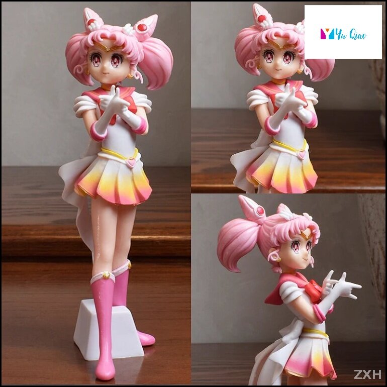 Эксклюзивная фигурка Сейлор Мун в виде Розового Кролика, коллекционная аниме модель в комплектной упаковке