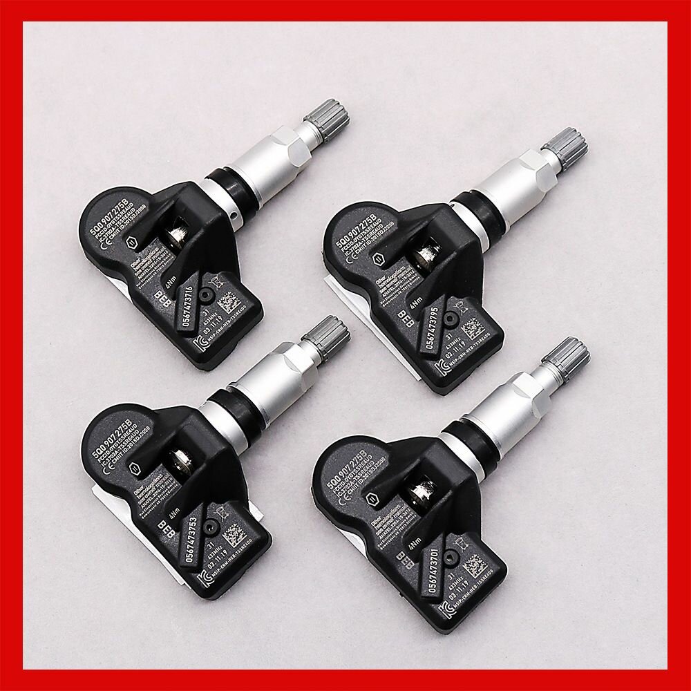 4 шт TPMS датчик давления в шинах 433 МГц для Passat B8 Amarok Beetle 3 Tiguan 2 Touareg 2 Транспортер Multivan T5 T6 Caravelle T6 T-Roc 5Q0907275B
