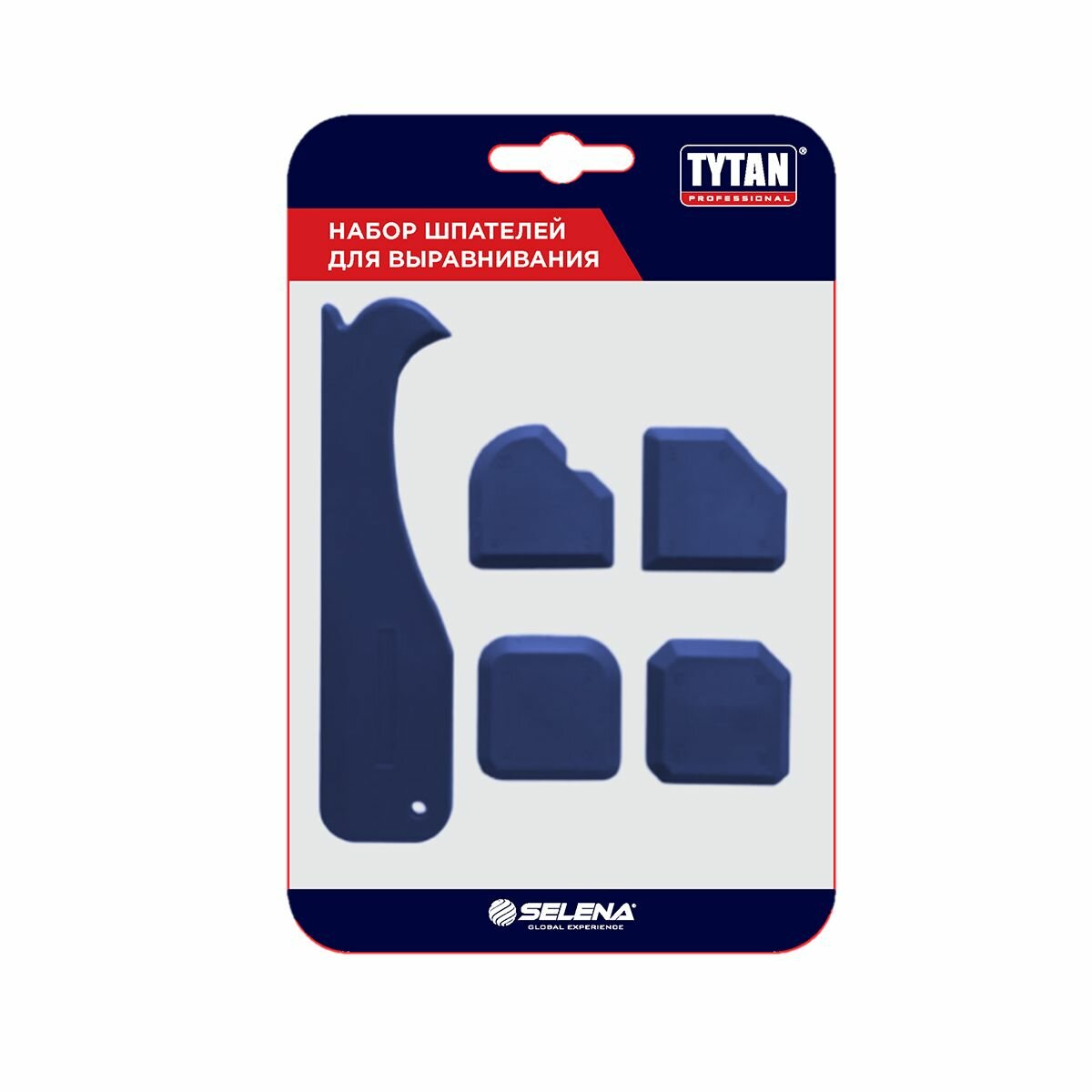 TYTAN PROFESSIONAL Шпатели для выравнивания швов со скребком (набор 4 шт.)