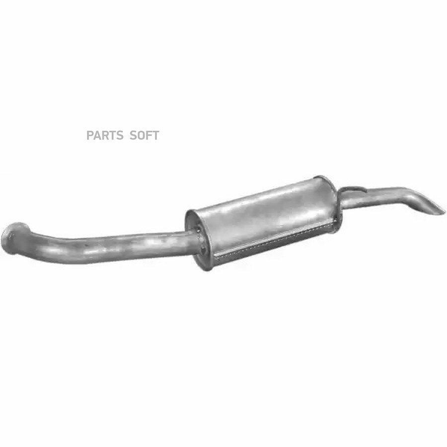 Глушитель задн часть CITROEN: BX Break 86-94 от официального дистрибьютора, POLMOSTROW, артикул 0420