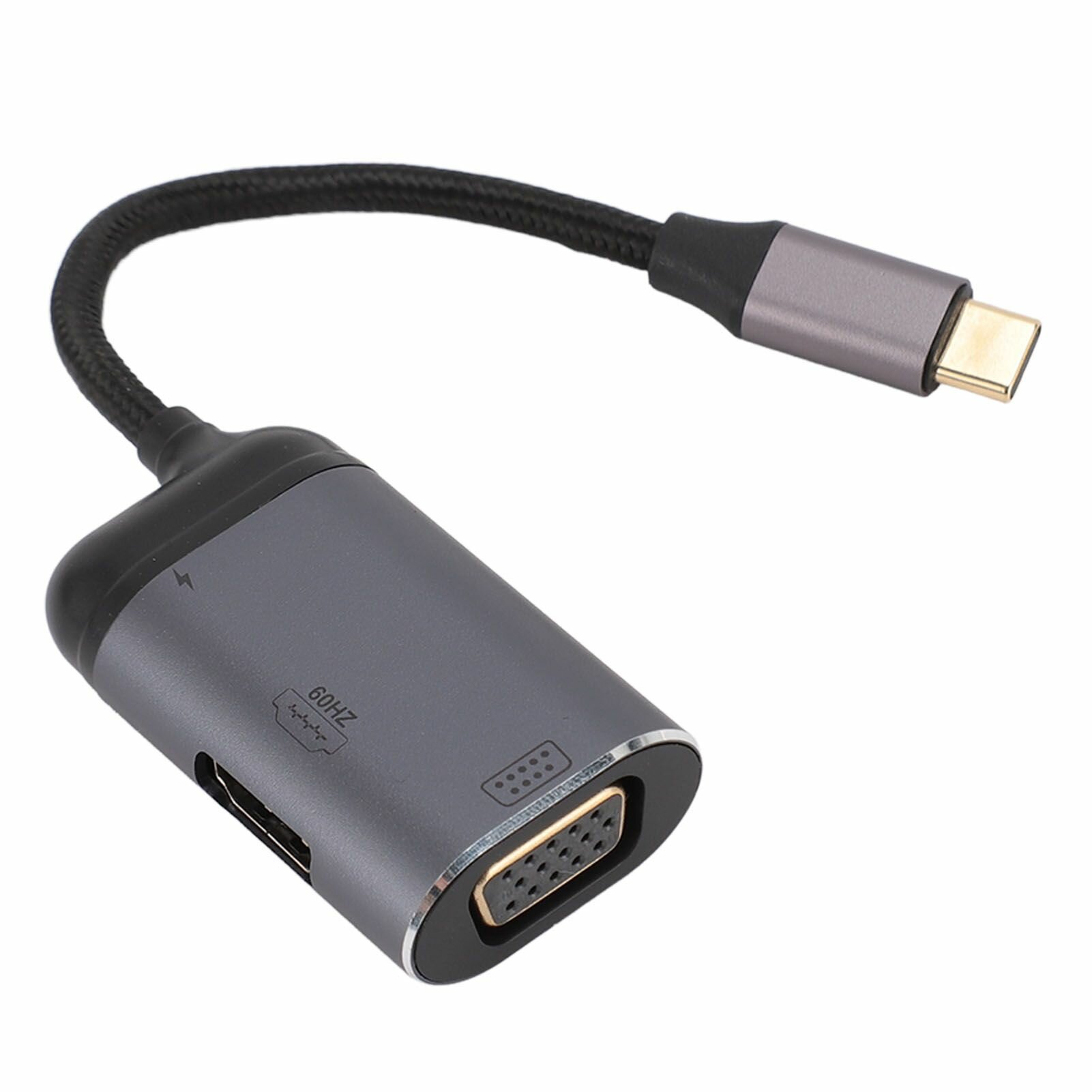 Адаптер USB-C HDMI/VGA 4K 60 Гц, многопортовый
