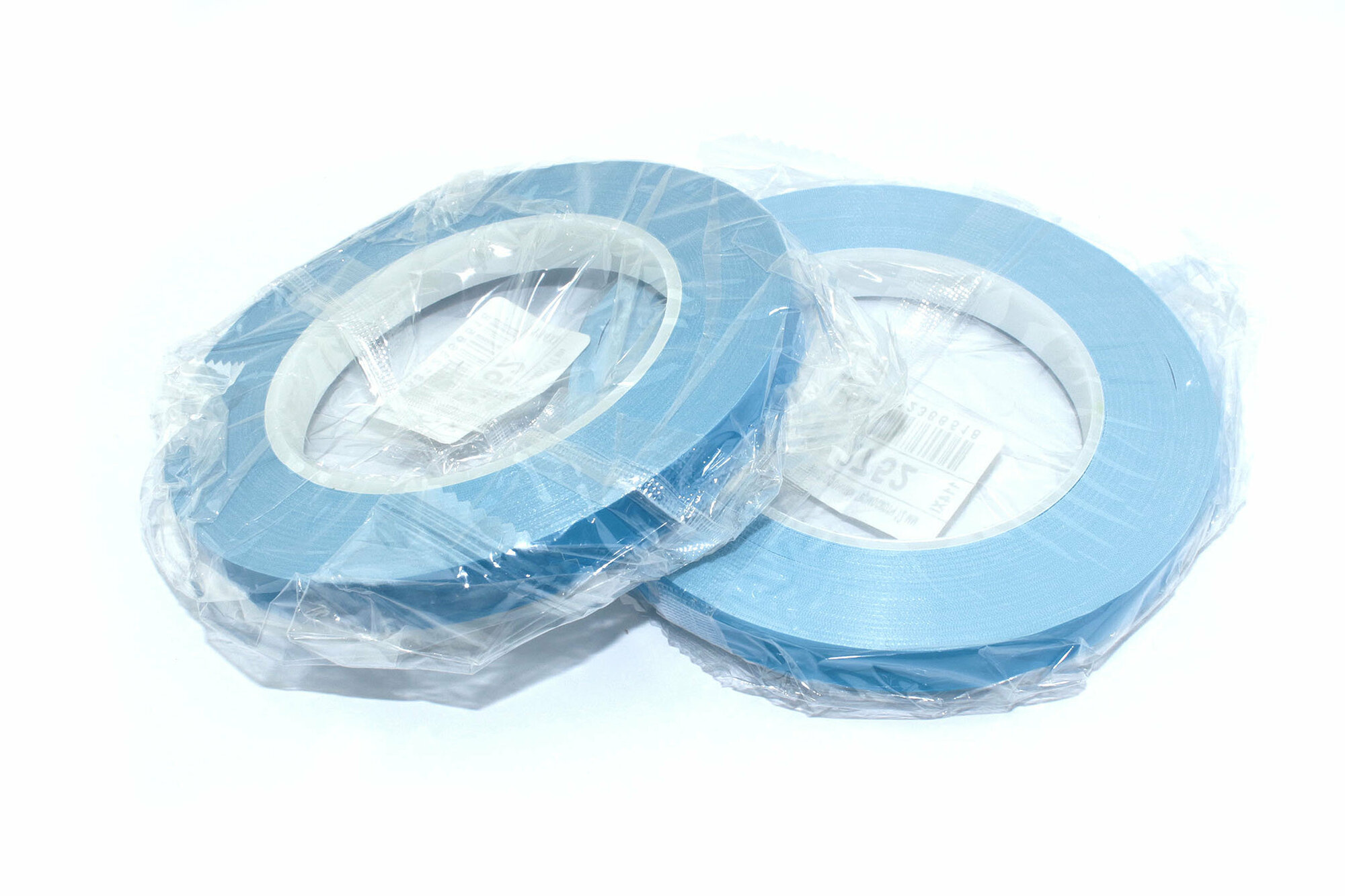 Синий двусторонний термоскотч 12 мм, 50 м 2 шт