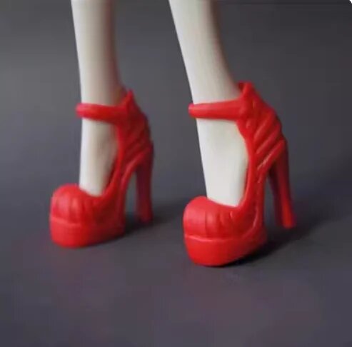 Кукольные туфли для MH BBI00370A Красный, KD6