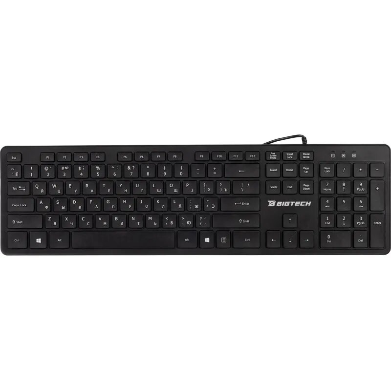 Клавиатура ProMega C-KB002 черная, USB, 104кн