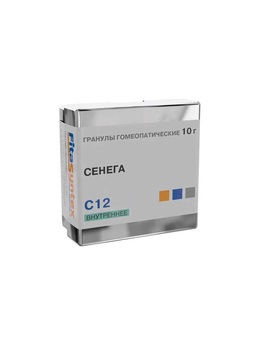 Сенега С12, гранулы гомеопатические моно, 10 грамм , Фитасинтекс