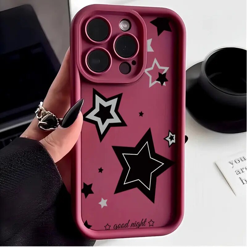 Чехол с милыми звездами для OPPO Realme C53 C55 C75 C67 C65 C63 C61 C51 C35 S16982, Realme C63(C61)