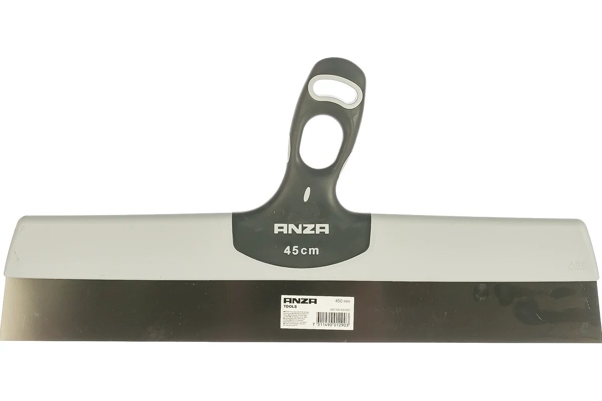 Шпатель фасадный Anza нержавеющая сталь 450 мм 641450